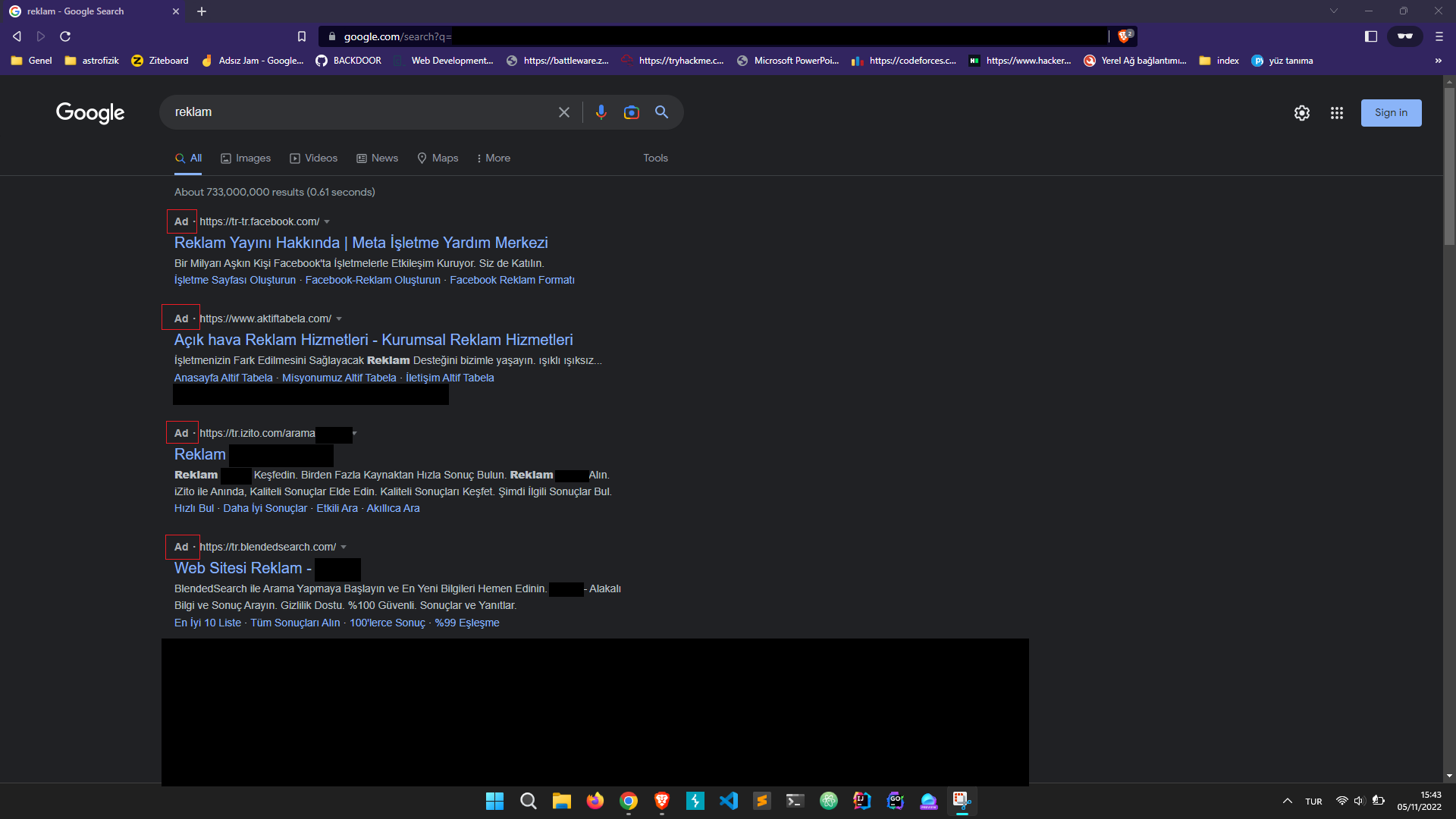 Github Daddydemir Noads Google Search Page Ads Deleted