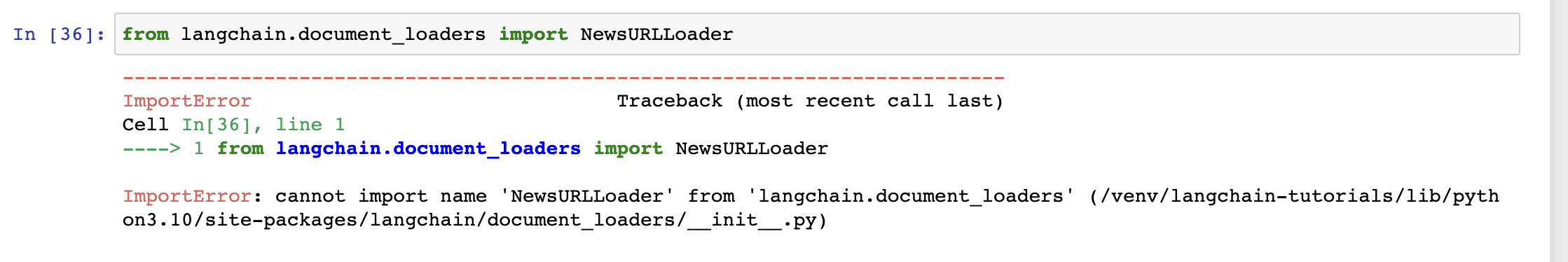 DOC: Import path for NewsURLLoader needs to fixed · Issue #9825 · langchain-ai/langchain · GitHub