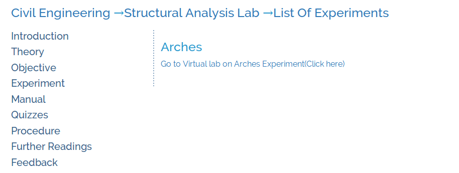 Arches_Experiment · Issue #107 · virtual-labs-archive/basic-structural-analysis-iiith · GitHub