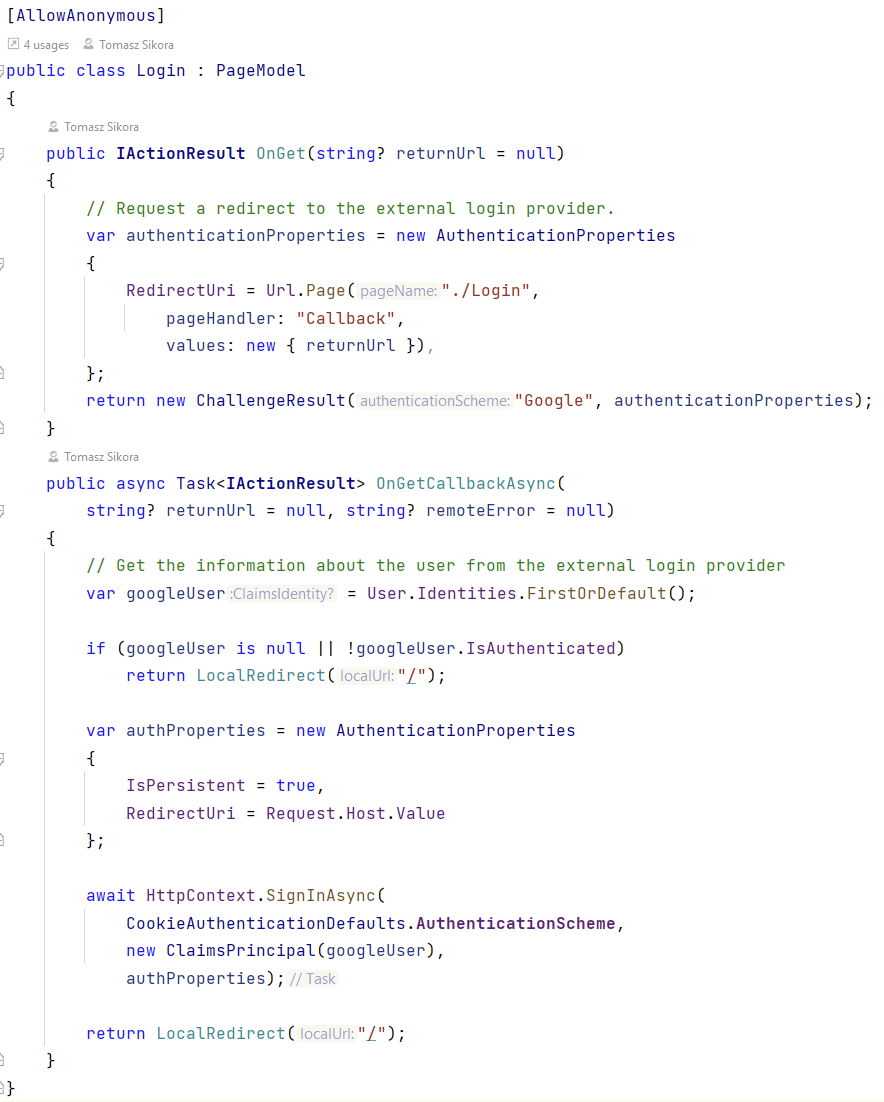 Blazor antiforgery token issue when posting form (SSR) when user is ...