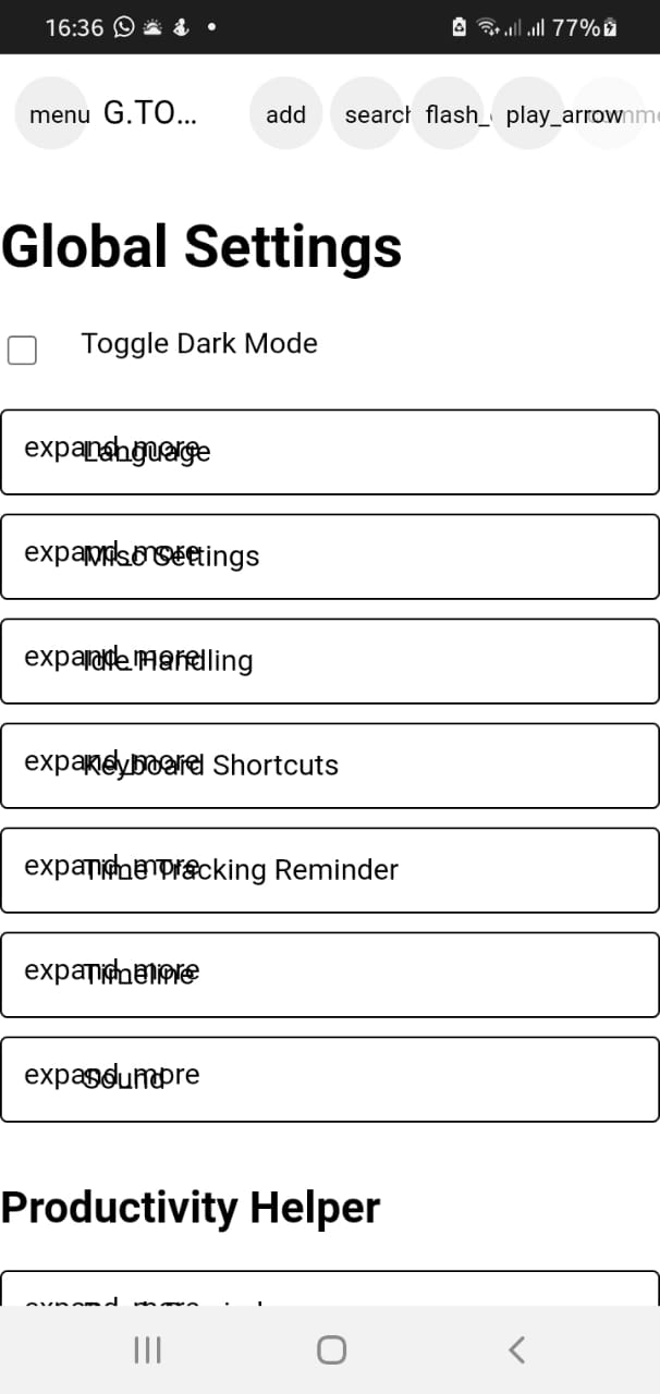 Broken UI on Android · Issue #1899 · johannesjo/super-productivity · GitHub