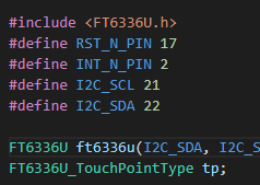 Touch not working, where am I going wrong? · Issue #219 · lovyan03/LovyanGFX · GitHub