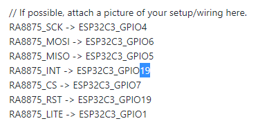 ESP32-C3 12F and RA 8875 (800x480) · Issue #327 · lovyan03/LovyanGFX · GitHub