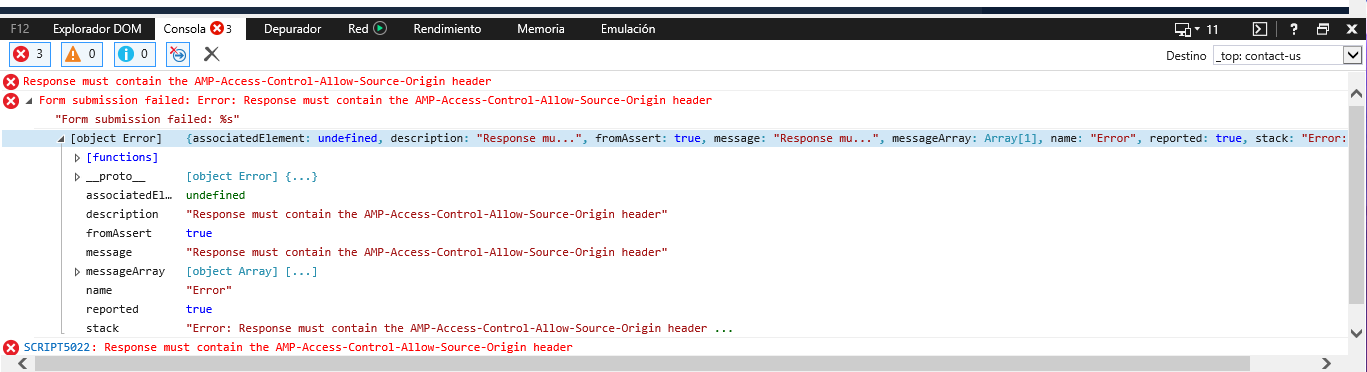 AMP forms incompatible with IE 11 · Issue #22201 · ampproject/amphtml · GitHub