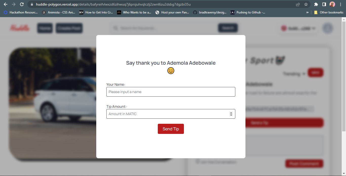 GitHub - Ghost-xDD/Huddle-Polygon: A Decentralized Image Sharing and Social Media Service like ...