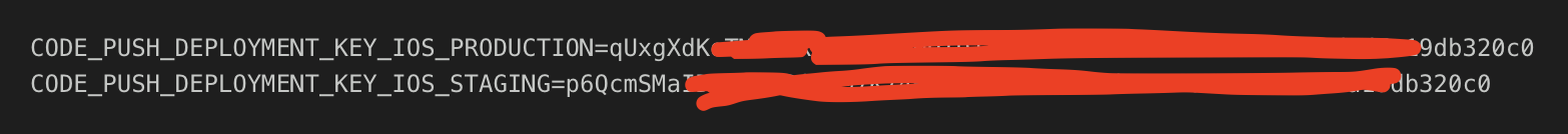 Staging Deployment key has changed a new one · Issue #1608 · microsoft/react-native-code-push ...