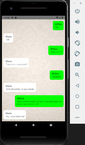 GitHub - willianbarata/telaMsgChat: Tela de chat semelhante ao WhatsApp ...