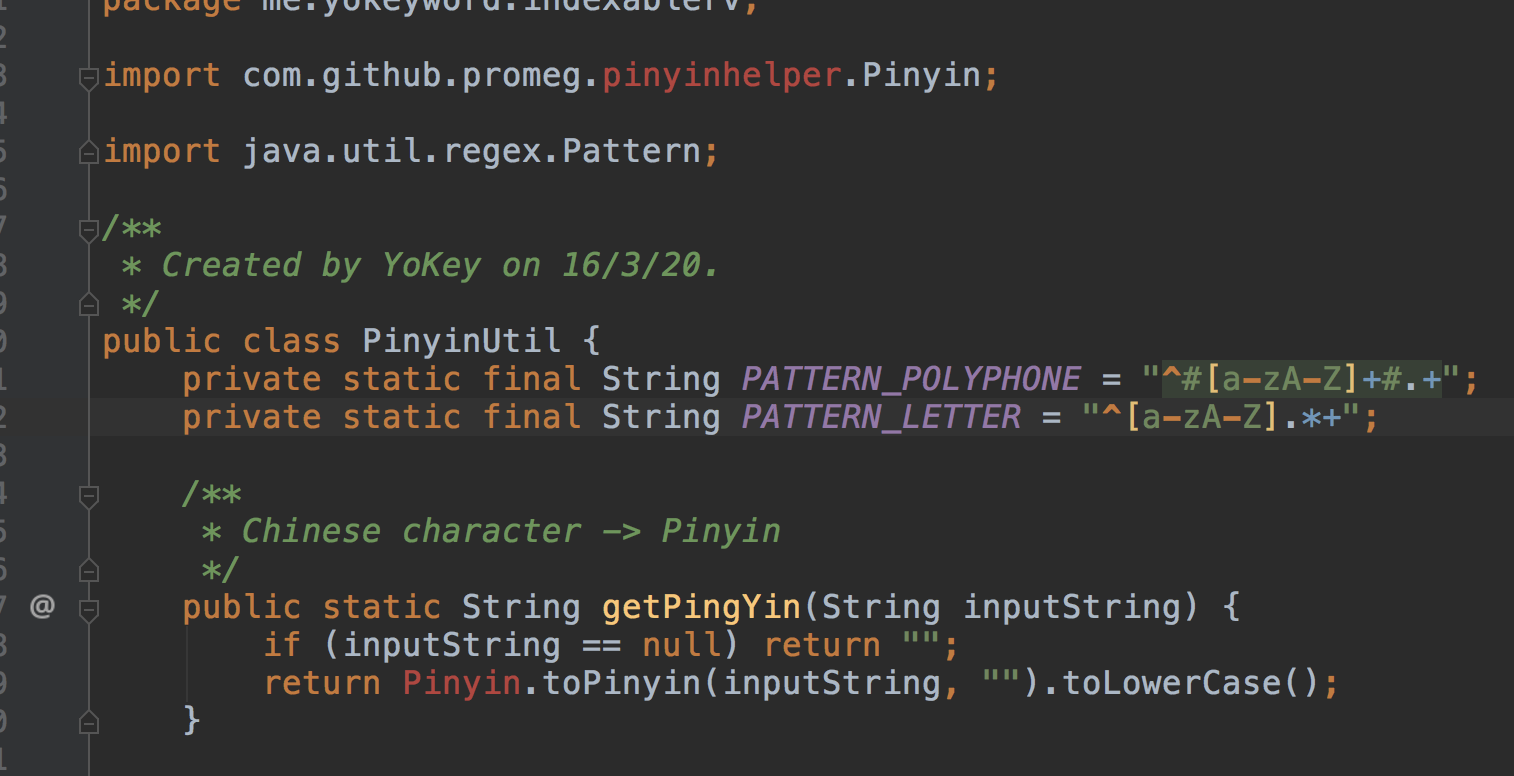 1.3.0引入了重复的tinypinyin-android库(这个库没有被用到,工程里应该在sample project引入，而不是在lib里引入)，而且PinyinUtil里面引入了的com ...