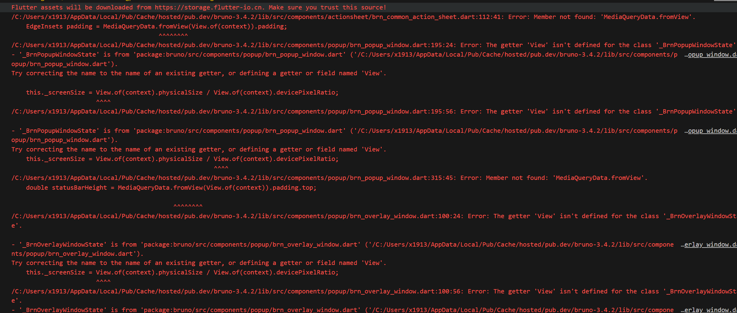 bruno: ^3.4.2 编译时错误 · Issue #488 · LianjiaTech/bruno · GitHub
