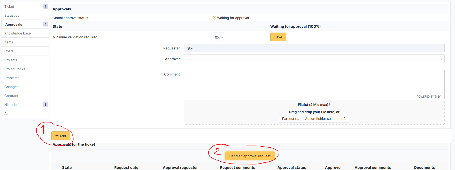 Ticket Validation UX · Issue #10760 · glpi-project/glpi · GitHub