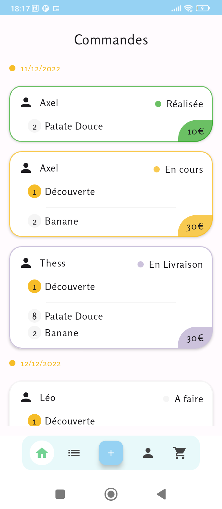 GitHub - Schtroumphy/FeedMe: Application de gestion de commande de paniers de fruits et légumes ...