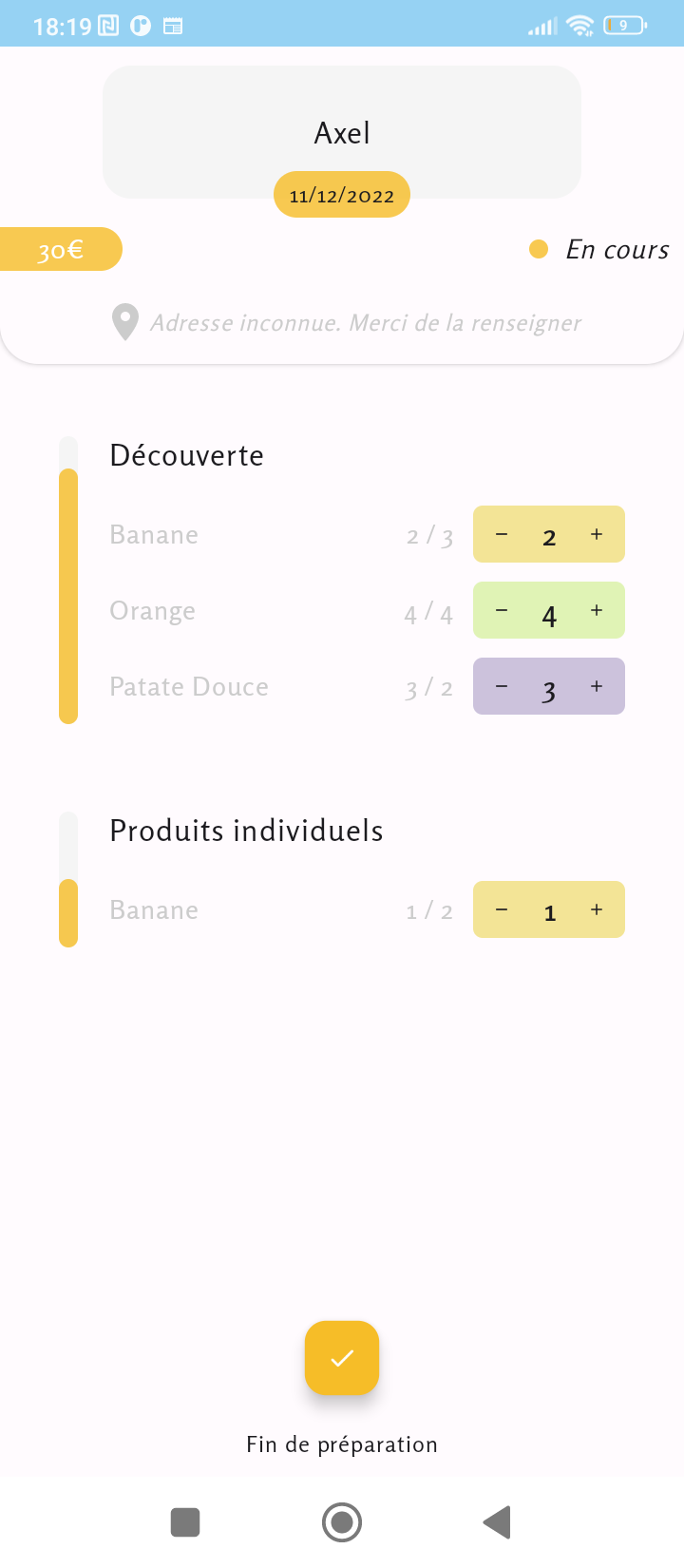 GitHub - Schtroumphy/FeedMe: Application de gestion de commande de paniers de fruits et légumes ...
