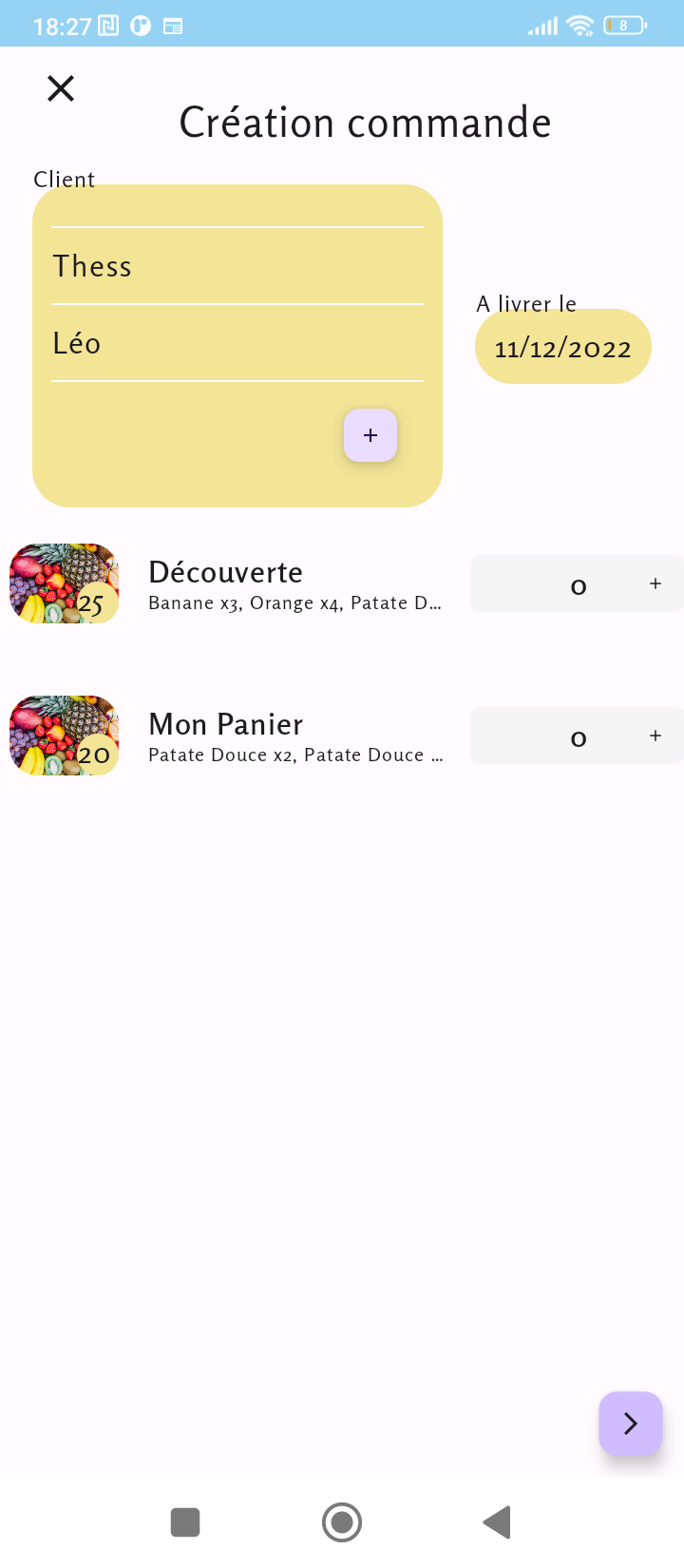 GitHub - Schtroumphy/FeedMe: Application de gestion de commande de paniers de fruits et légumes ...