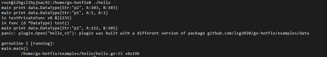照着编译，都出现版本不一致 · Issue #3 · lsg2020/go-hotfix · GitHub