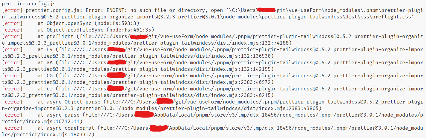 Can T Read File Preflight Css After Upgrade To V0 5 2 · Issue 203 · Tailwindlabs Prettier