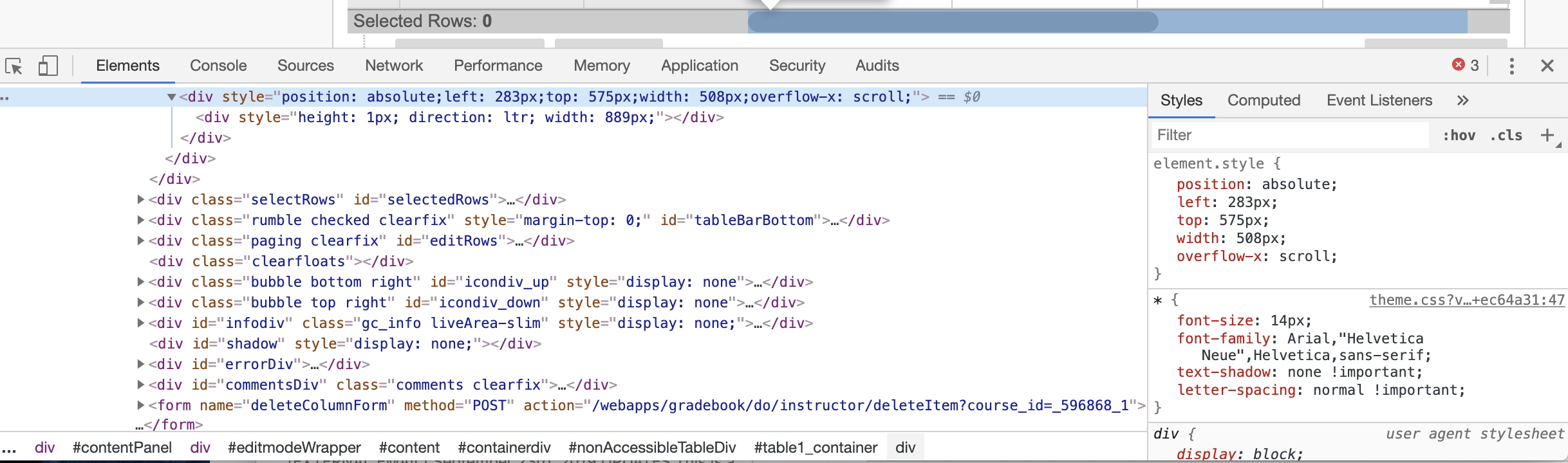 my.senecacollege.ca (Blackboard) - custom scrollbars missing in Firefox · Issue #40810 ...