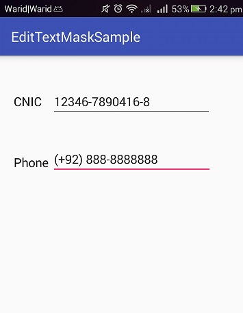 GitHub - Nylaa/MaskedEditText