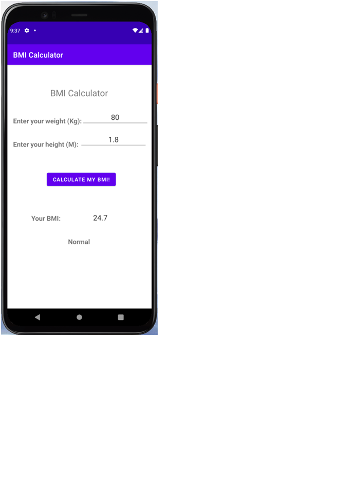 GitHub - waltermaina/BMICalculator: BODY MASS INDEX (BMI) CALCULATOR ...