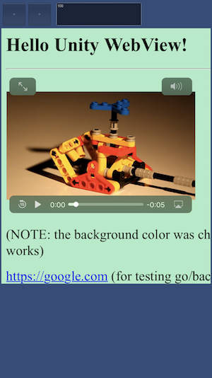 Videos in ios devices · Issue #347 · gree/unity-webview · GitHub
