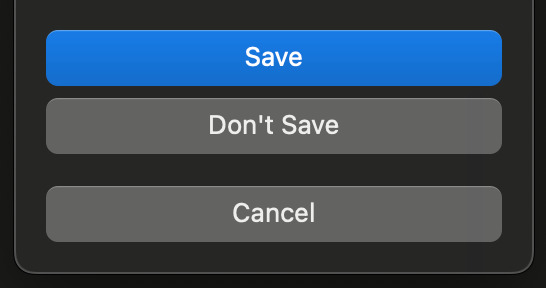Button background when closing a modified file in Sublime Text · Issue #815 · vinceliuice ...