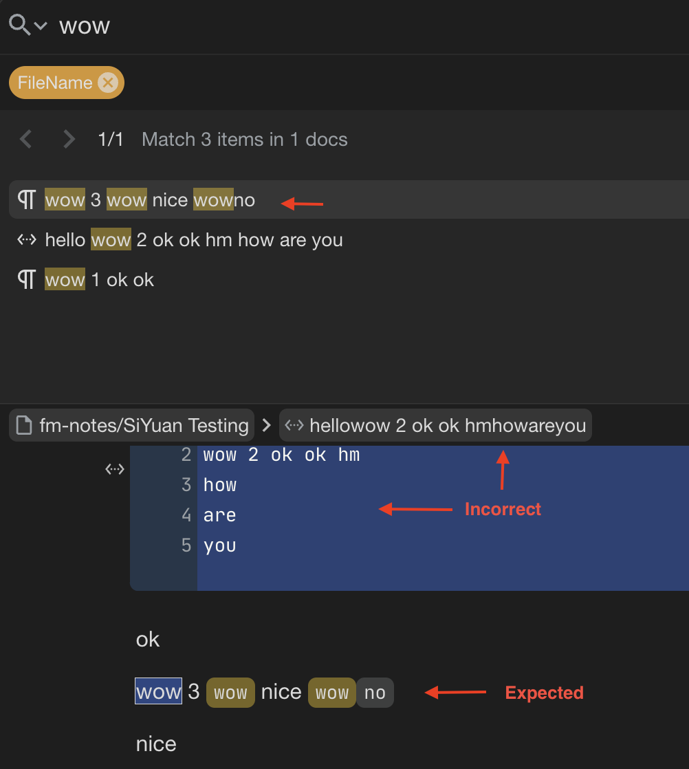 Breadcrumb Bar In Search Panel Not Showing Right Values · Issue 8807 · Siyuan Notesiyuan · Github