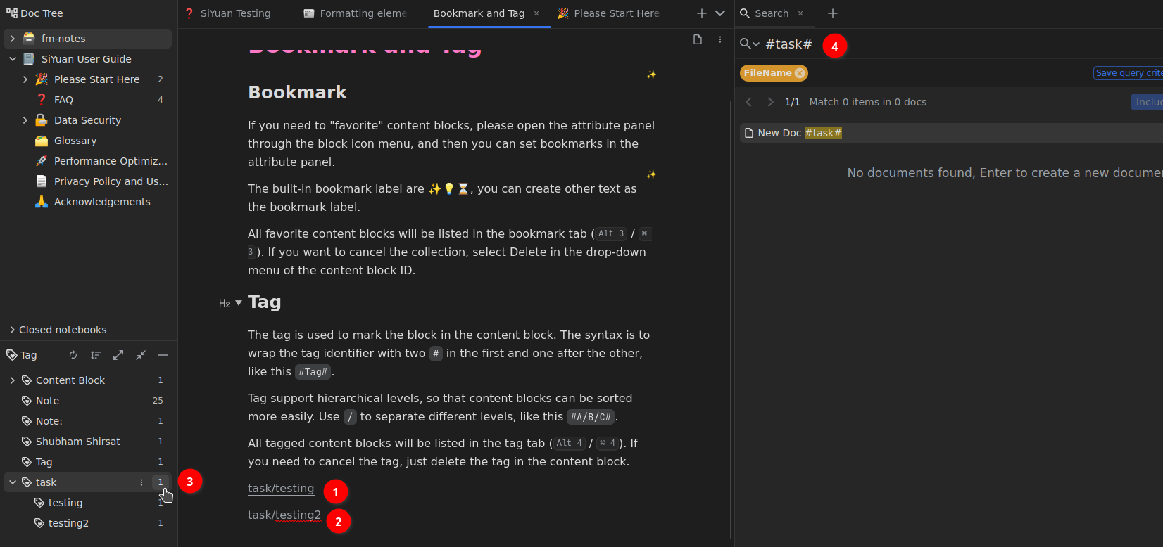 Wrong count for hierarchical level tag count · Issue #8915 · siyuan-note/siyuan · GitHub