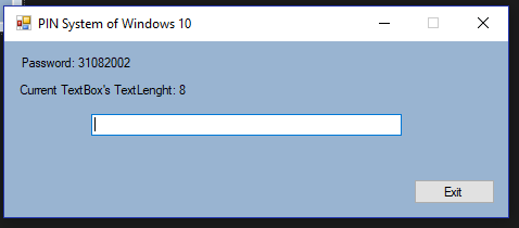 GitHub - caneraltuner/pinPasswordSystemOfWindows10: This is how Windows ...
