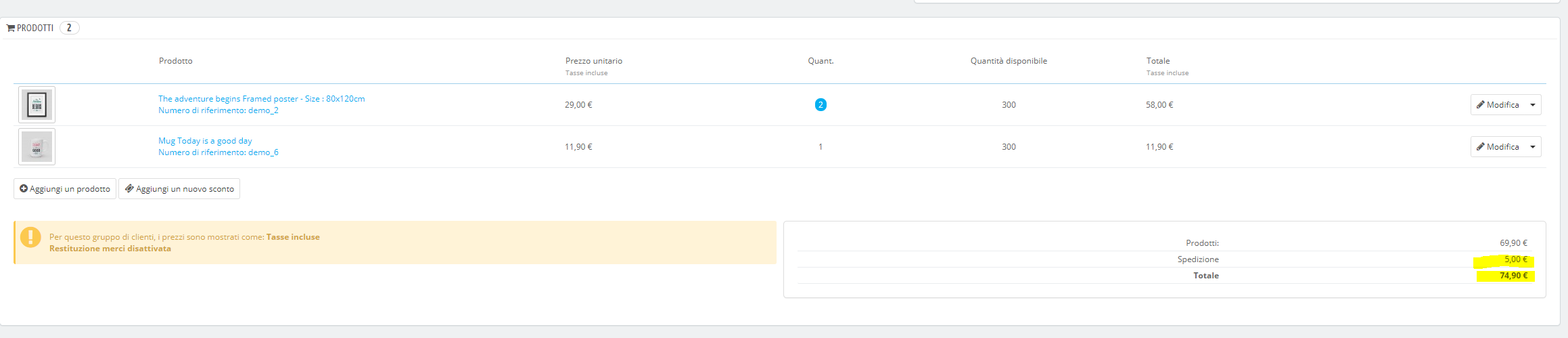 BO: change address from detail order page cause a wrong carrier price update. · Issue #19939 ...