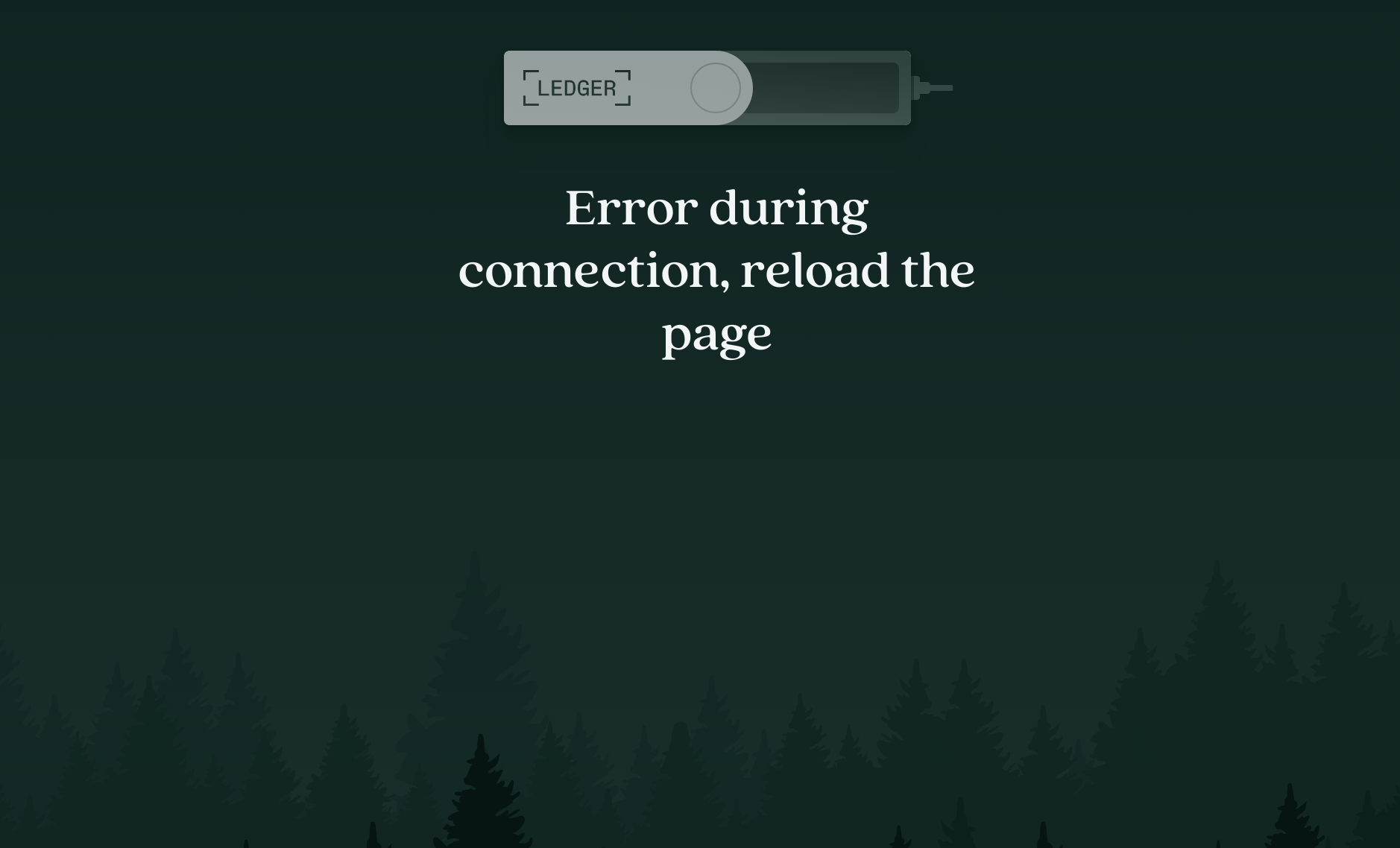 Better UX when onboarding without connected Ledger · Issue #984 · tahowallet/extension · GitHub