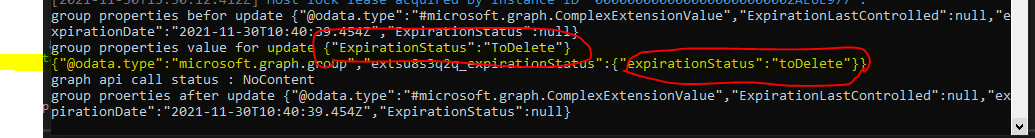 Bad request : update Group with schema extension value · Issue #1182 · microsoftgraph/msgraph ...
