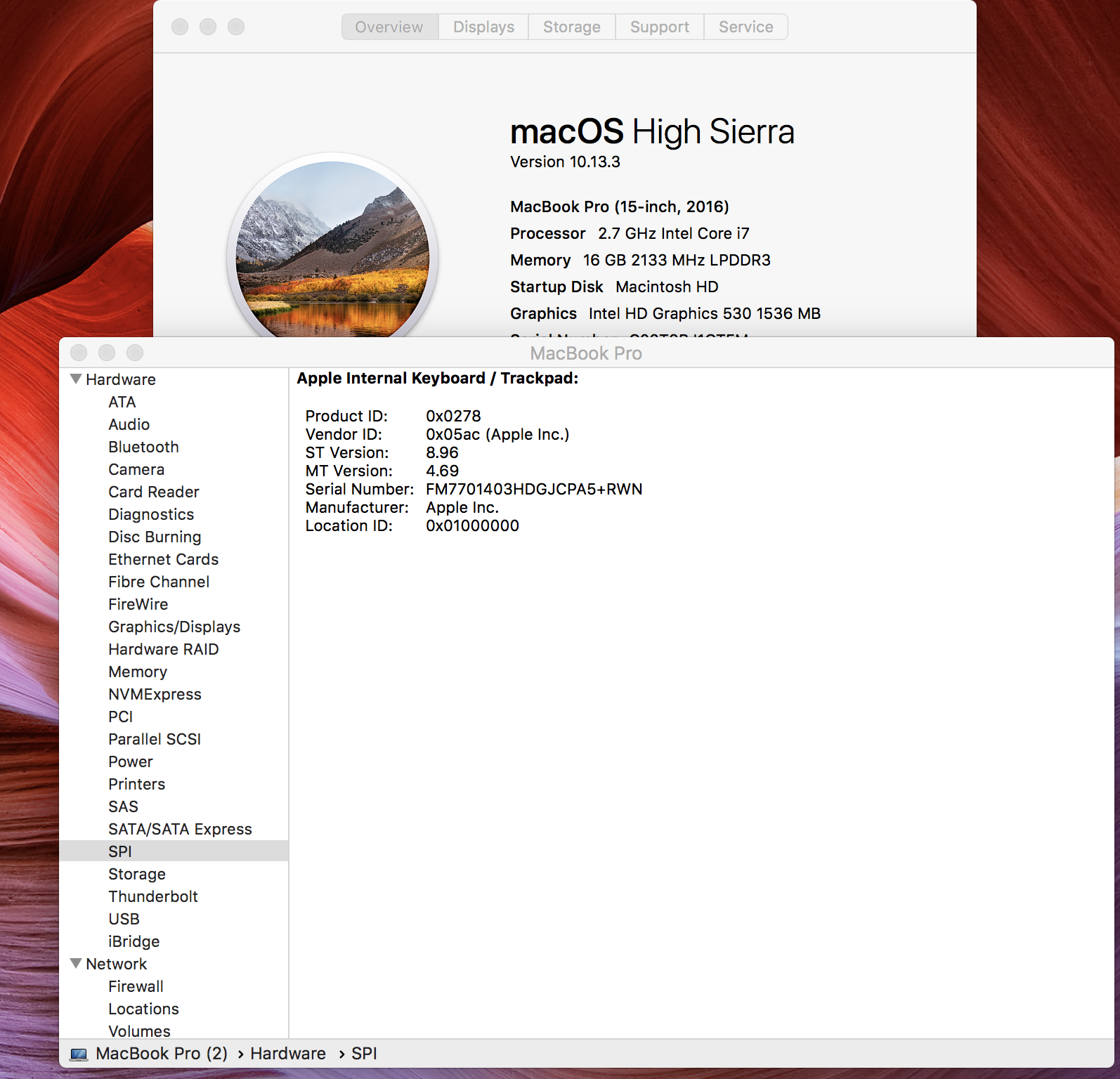 device ID for 2016 MacBookPro13,3 · Issue #117 · imbushuo/mac-precision ...