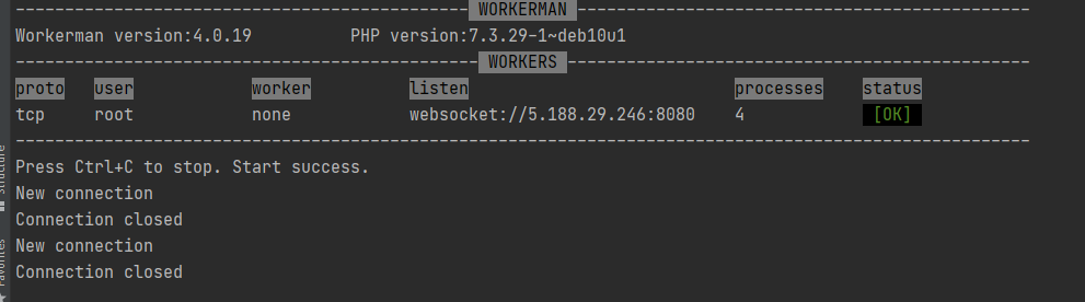 Connection Closed After New Connection · Issue 652 · Walkor Workerman · Github