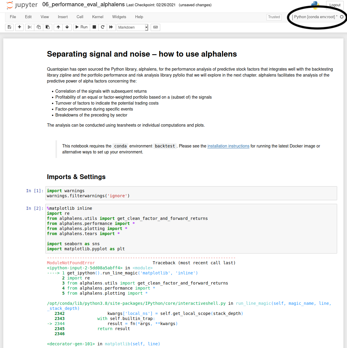 ModuleNotFoundError: No module named 'matplotlib' · Issue #129 · stefan ...