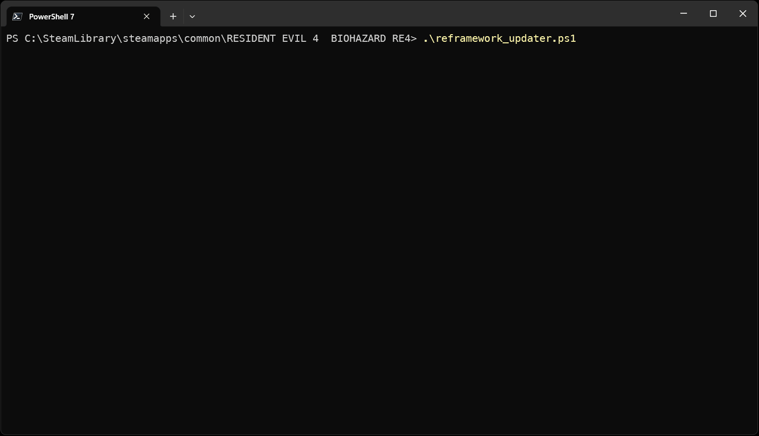 GitHub Penandlim REFrameworkUpdater PowerShell Script For Updating