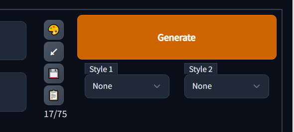 [Feature Request]: Remove "style 2", replace it with a larger "Apply ...