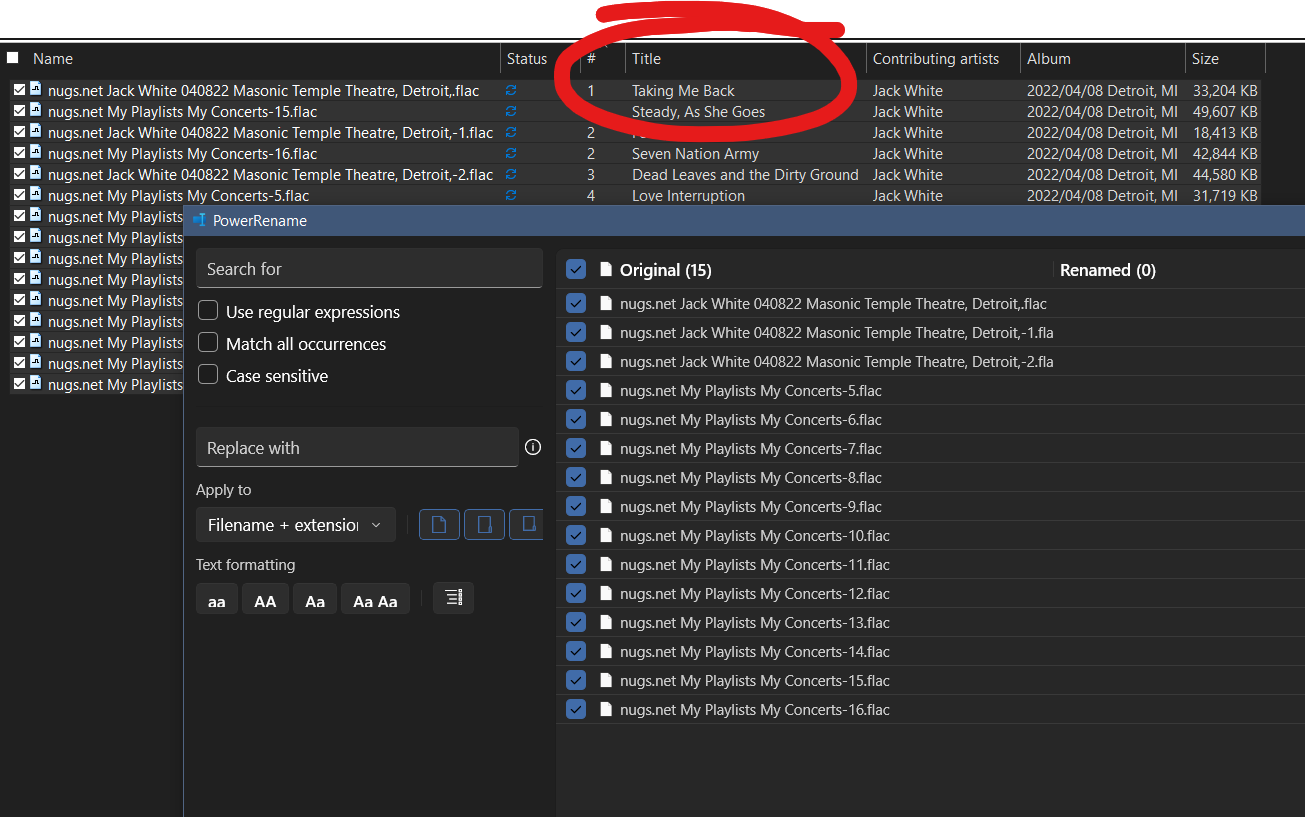 Allow selection of file properties within PowerRename · Issue #21144 · microsoft/PowerToys · GitHub