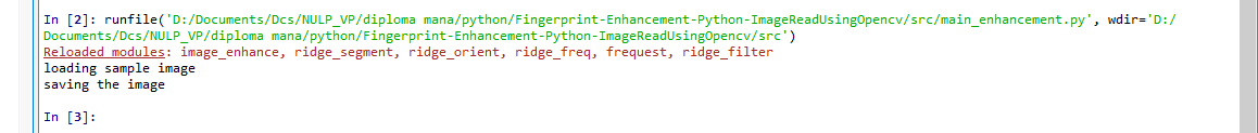 Problem About Running · Issue 4 · Utkarsh Deshmukhfingerprint Enhancement Python · Github