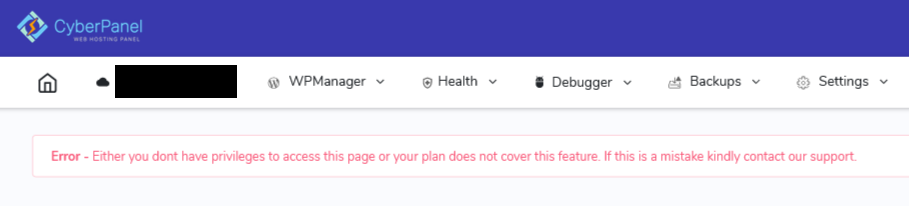 RainLoop Webmail "Domain is not allowed" Error · Issue #879 · usmannasir/cyberpanel · GitHub