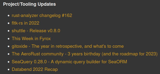 Rfc Add A Separate Section For Weekly Project And Tooling Reports · Issue 160 · Haskellweekly