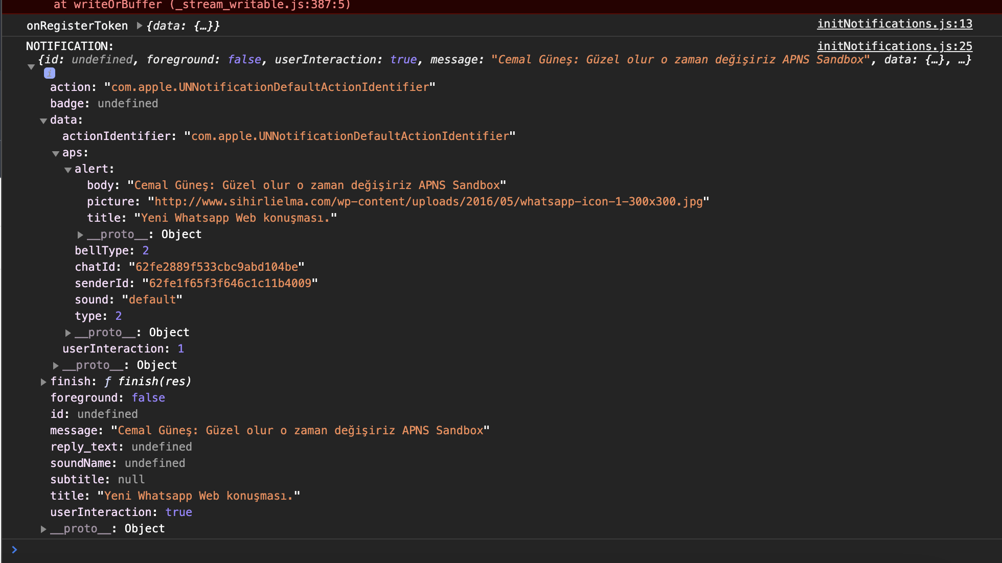 Ios Picture Attribute Is Not Working · Issue 2300 · Zo0r React Native Push Notification · Github