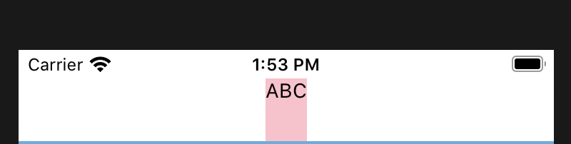 Custom topbar title does not take the whole space and looks shifted (iOS + Android) · Issue ...