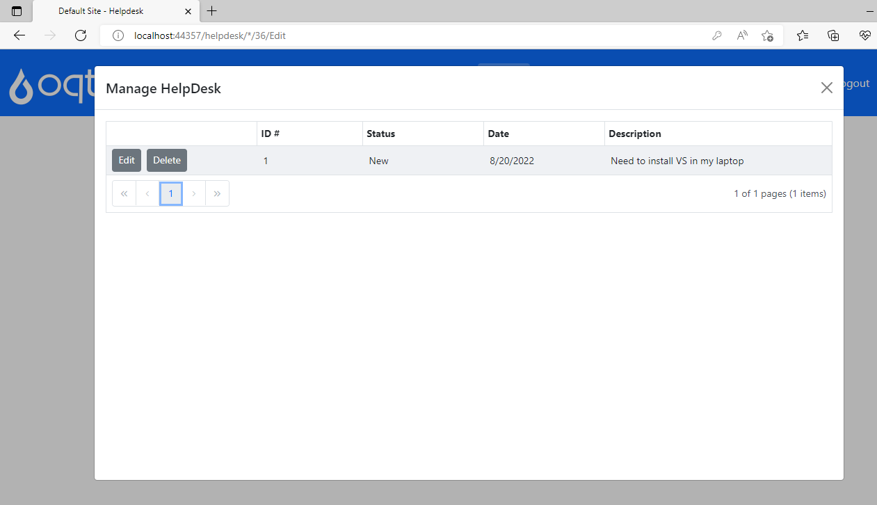 Oqtane Helpdesk Module Issues · oqtane oqtane.framework · Discussion #2377 · GitHub