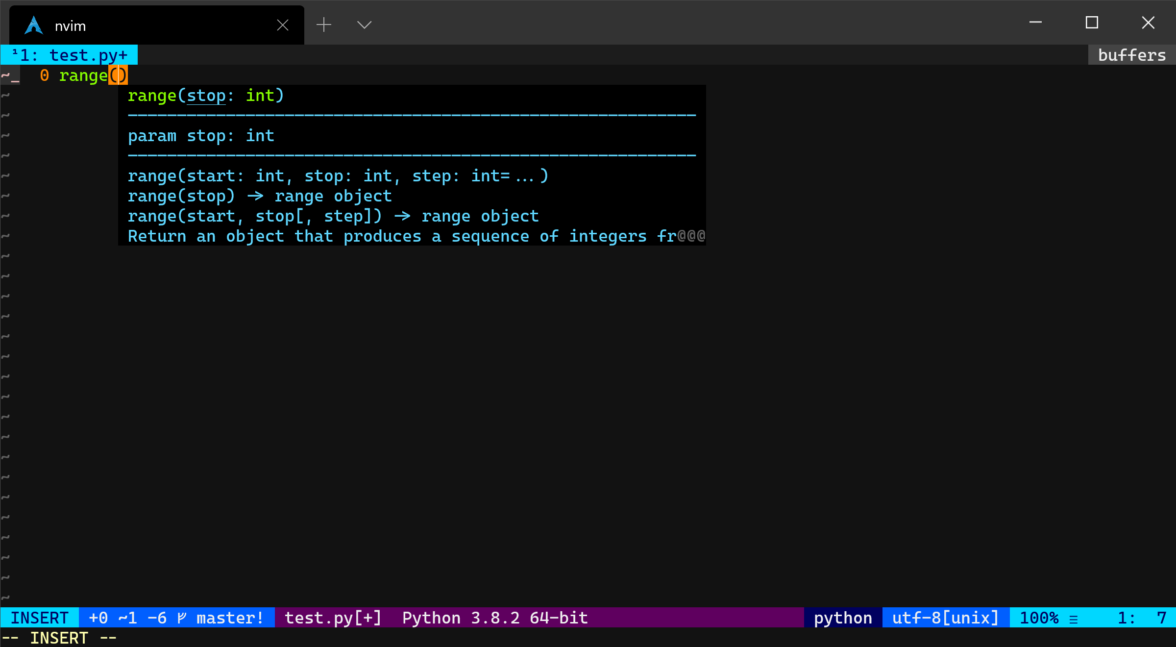Function Parameter Window Only Stays For A While In Vim · Issue 205 · Neoclidecoc Python · Github