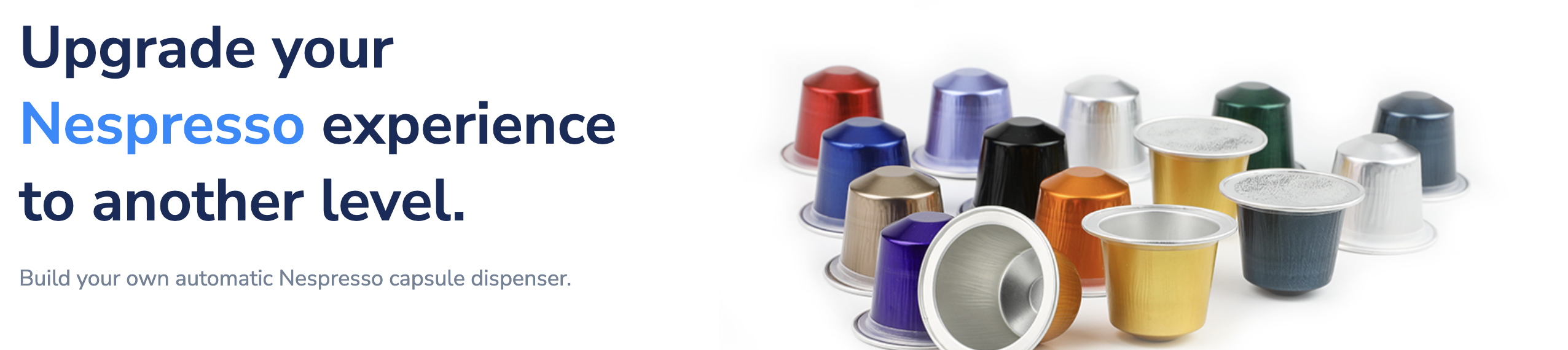 GitHub - JesseFPV/NespressoDispenser: Automatic Nespresso capsule dispenser system