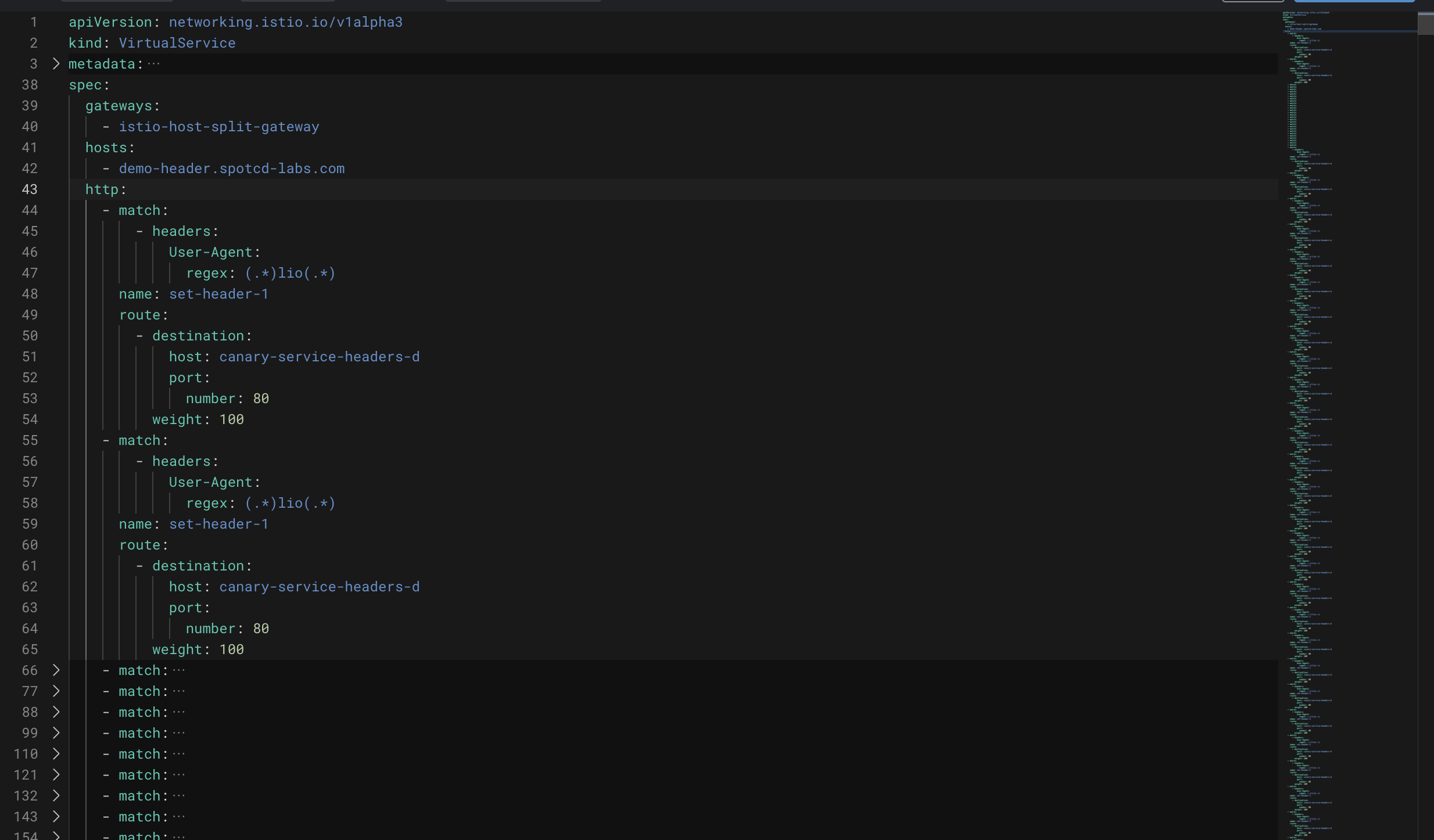 VirtualService not being cleaned when running a new deployment before the old one finishes ...