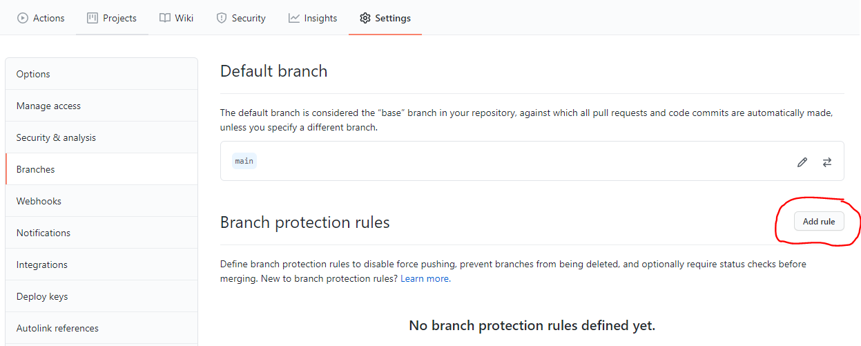 Spring-toyproject/share knowhow/[Git] Github for collaboration.md at main · BAECHOOs/Spring ...
