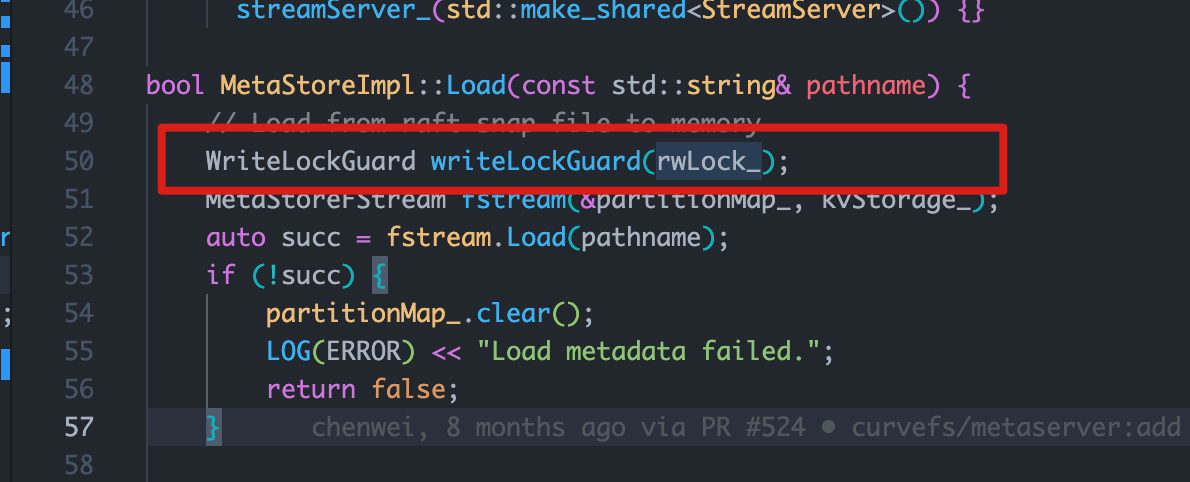 curvefs load copyset will stuck heartbeat · Issue #1468 · opencurve/curve · GitHub
