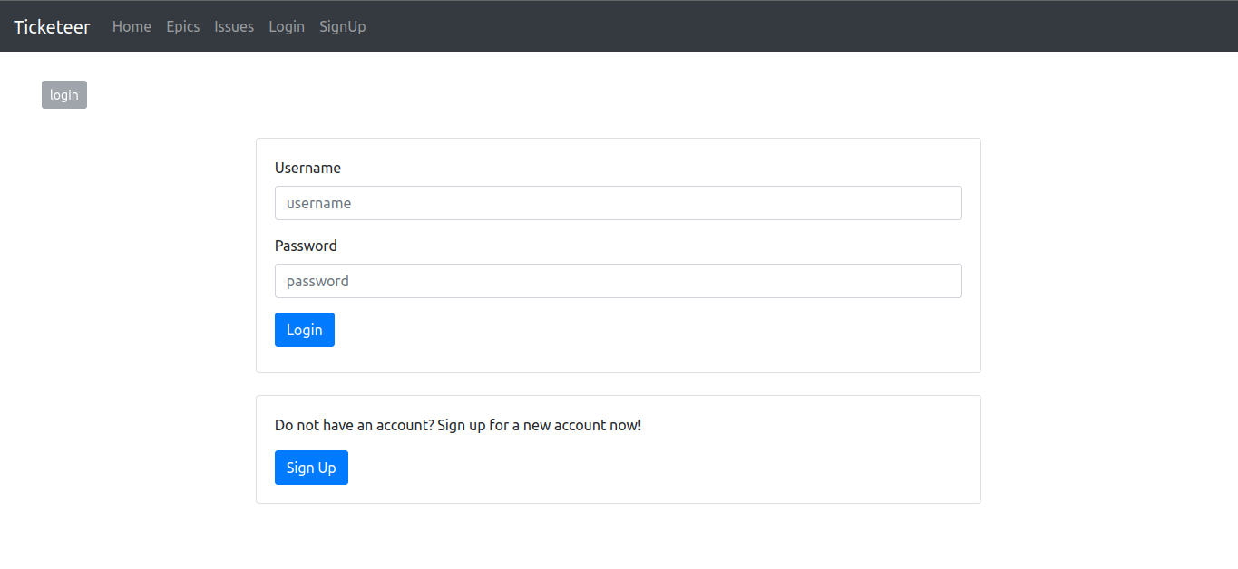 GitHub - radterm/ticketeer: An issue tracker webapp modelled as a no ...