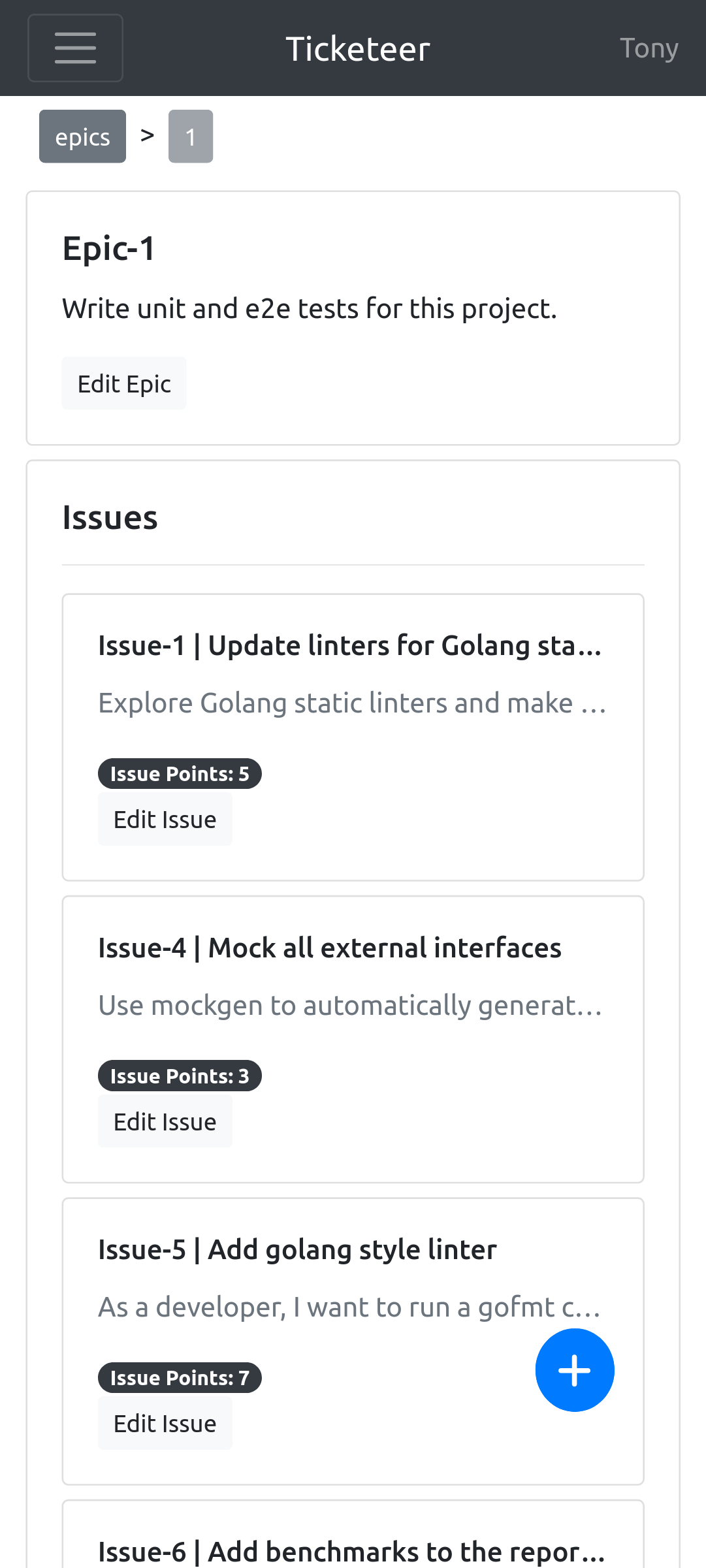 GitHub - radterm/ticketeer: An issue tracker webapp modelled as a no-frills version of Jira.