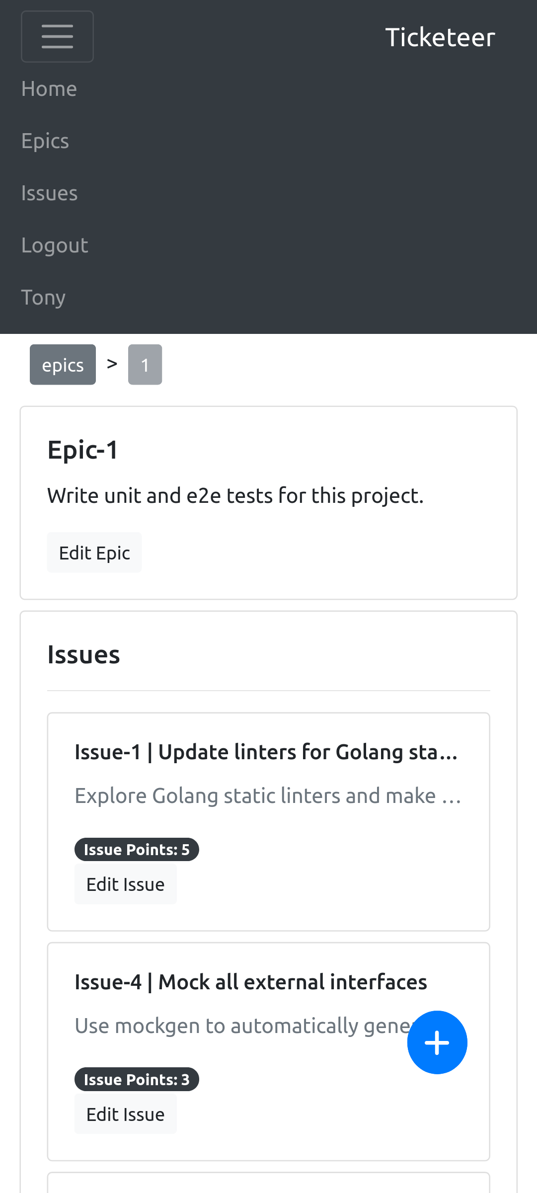 GitHub - radterm/ticketeer: An issue tracker webapp modelled as a no ...